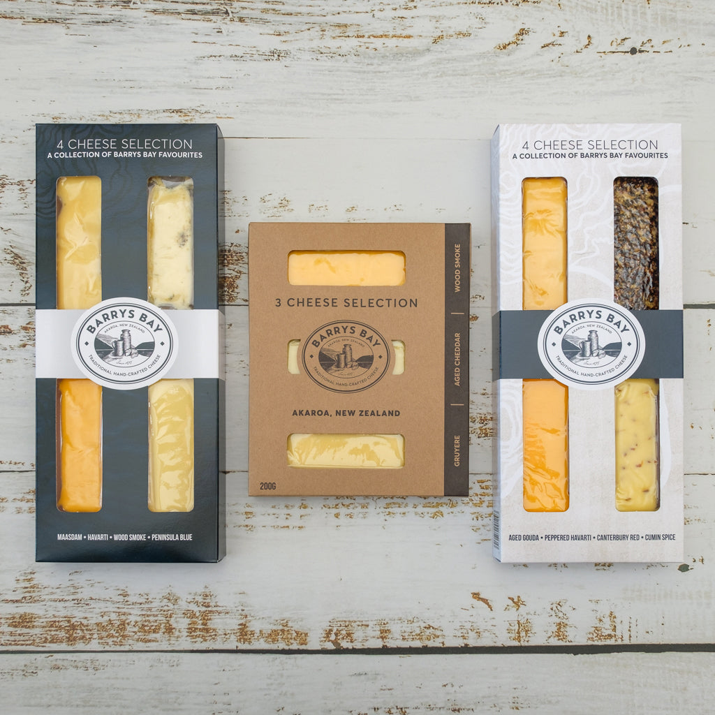 Cheese Selection packs – Barrys Bay Cheese