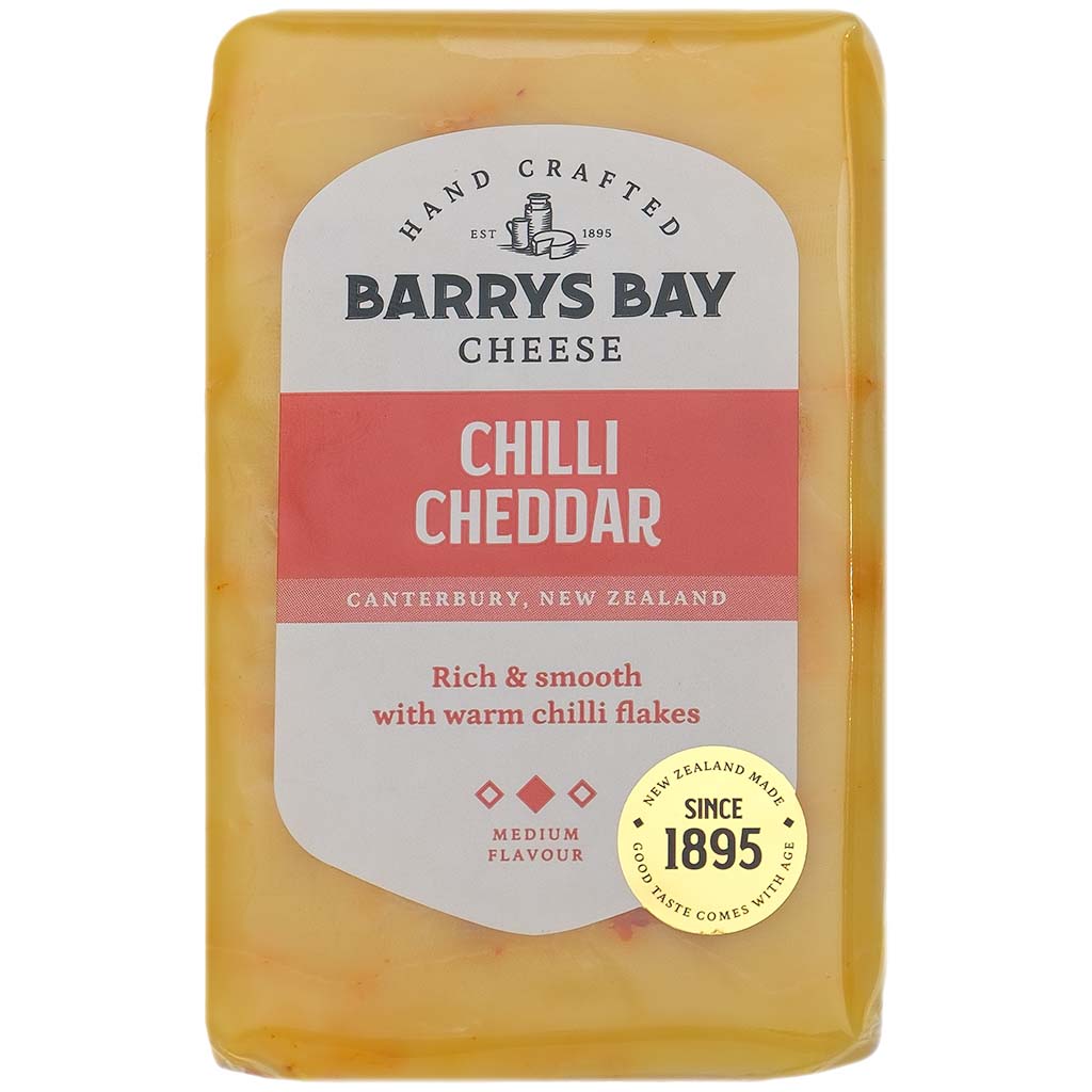 Chilli Cheddar – Barrys Bay Cheese